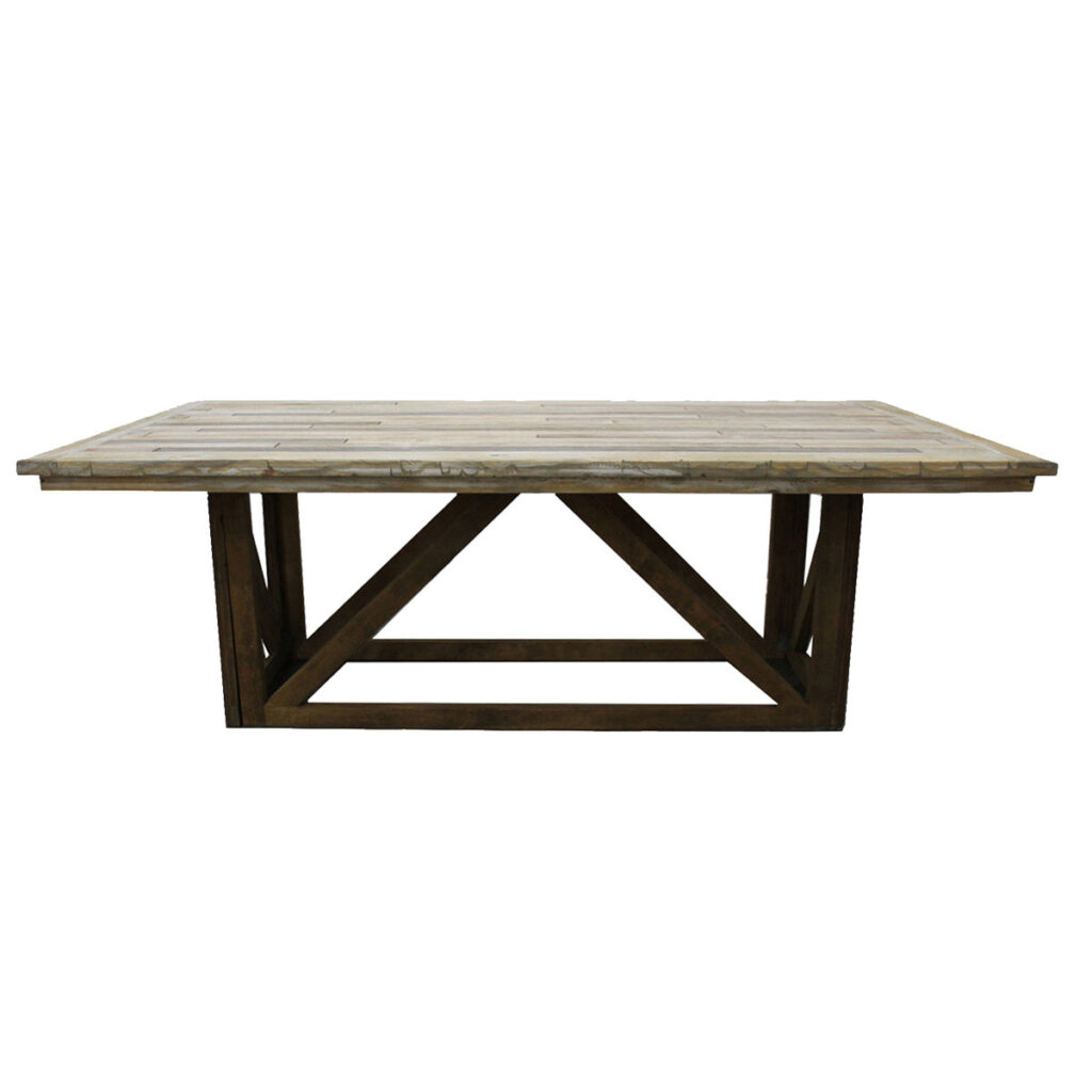 Heritage Dining Table (Slatted) Rental | Tables & Seating | PEP Creative