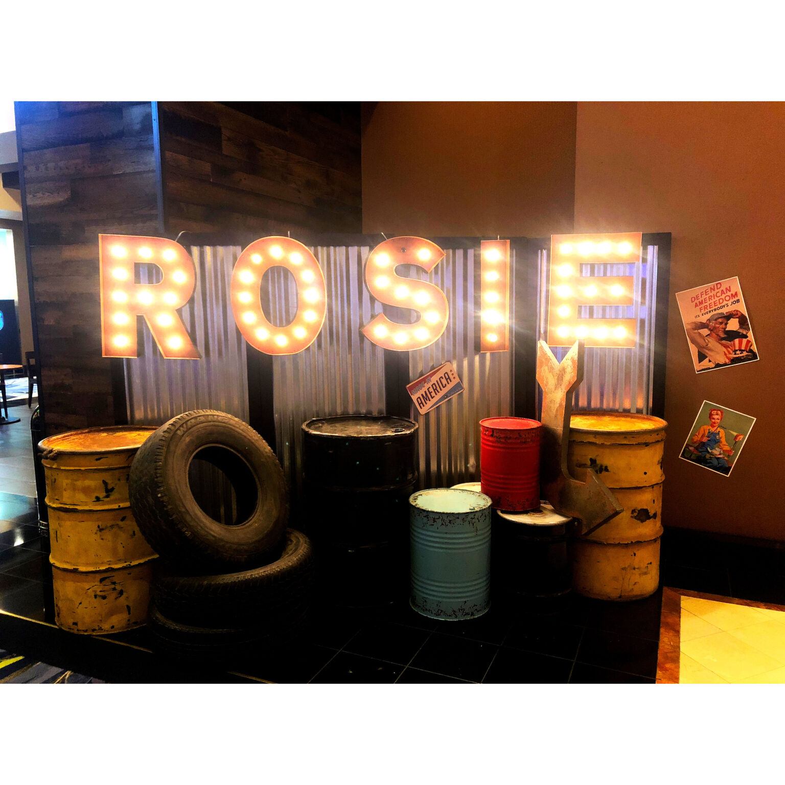 Petite Light Blue Oil Drum Rental | Props | PEP Creative